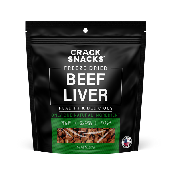 Freeze Dried Beef Liver Dog Treats – Crack Snacks